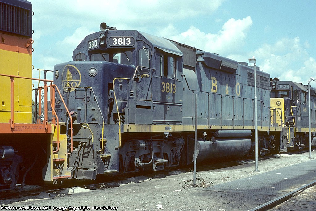 B&O GP38 3813